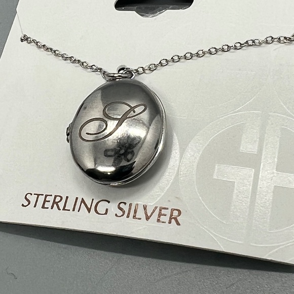 Giani Bernini | Jewelry | Giani Bernini Initial Locket Sterling Silver ...